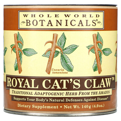 Royal cat's claw, 4.9 oz (140 g) by Whole world botanicals : review ...