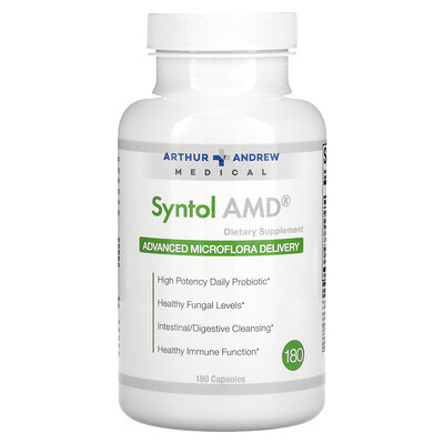 Syntol amd, advanced microflora delivery, 180 capsules by Arthur andrew ...