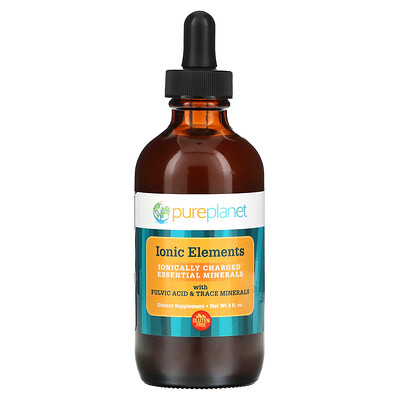 Ionic elements, 4 fl oz by Pure planet : review - Vitamins ...