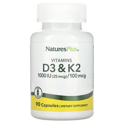 Vitamin d3 & k2, 90 capsules by Naturesplus : review - Vitamins & supplements- Tryandreview.com