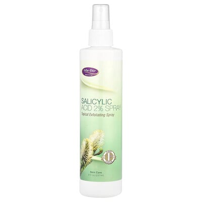 Salicylic acid 2% spray, 8 fl oz (237 ml) by Life-flo : review - Face ...