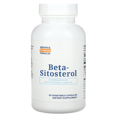 Beta-sitosterol, 90 vegetable capsules by Advance physician formulas ...