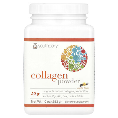 Collagen powder, vanilla, 10 oz (283 g) by Youtheory : review - Vitamin ...