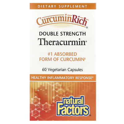 Curcuminrich®, double strength theracurmin®, 60 vegetarian capsules của ...