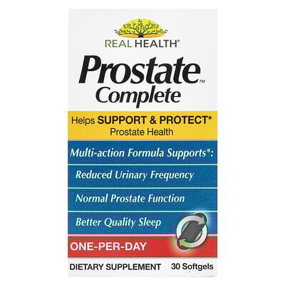 Prostate™ complete, 30 softgels by Real health : review - Vitamins ...