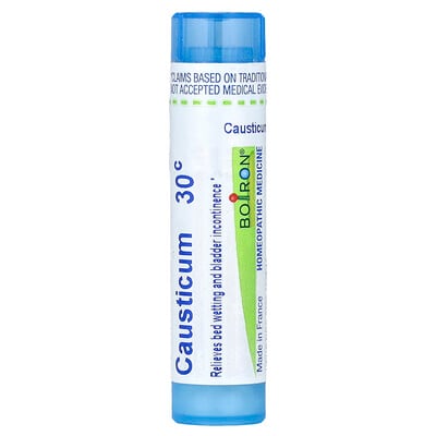 Causticum, 30c, incontinence support, approx 80 pellets by Boiron ...