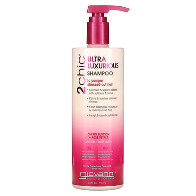 2chic, ultra-luxurious shampoo, to pamper stressed-out hair, cherry ...