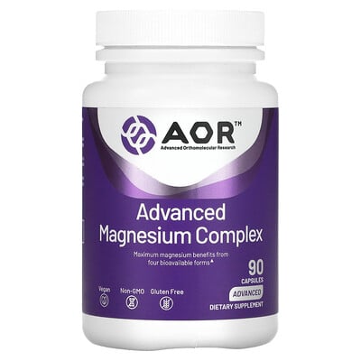 Advanced magnesium complex, 90 capsules by Advanced orthomolecular ...