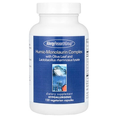 Humic-monolaurin complex, 120 vegetarian capsules by Allergy research ...