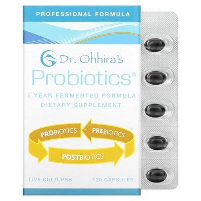 Professional formula probiotics, 120 capsules oleh Dr. ohhira's ...