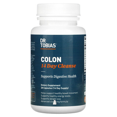 Colon 14 day cleanse, 28 capsules by Dr. tobias Reviews - Vitamins ...