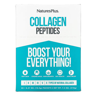 Collagen peptides, 20 stick packets, 0.37 oz. (10.5 g) each by ...