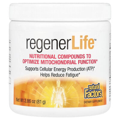 Regener life™, 2.86 oz (81 g) by Natural factors Reviews - Vitamins ...