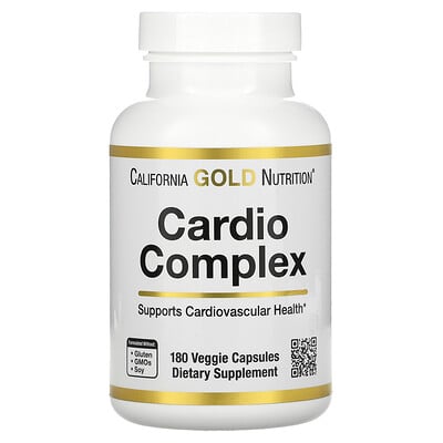 Cardio complex, 180 veggie capsules by California gold nutrition ...