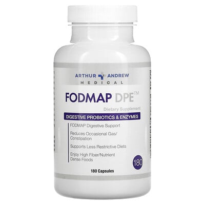 Fodmap dpe, 180 capsules by Arthur andrew medical : review - Vitamins ...