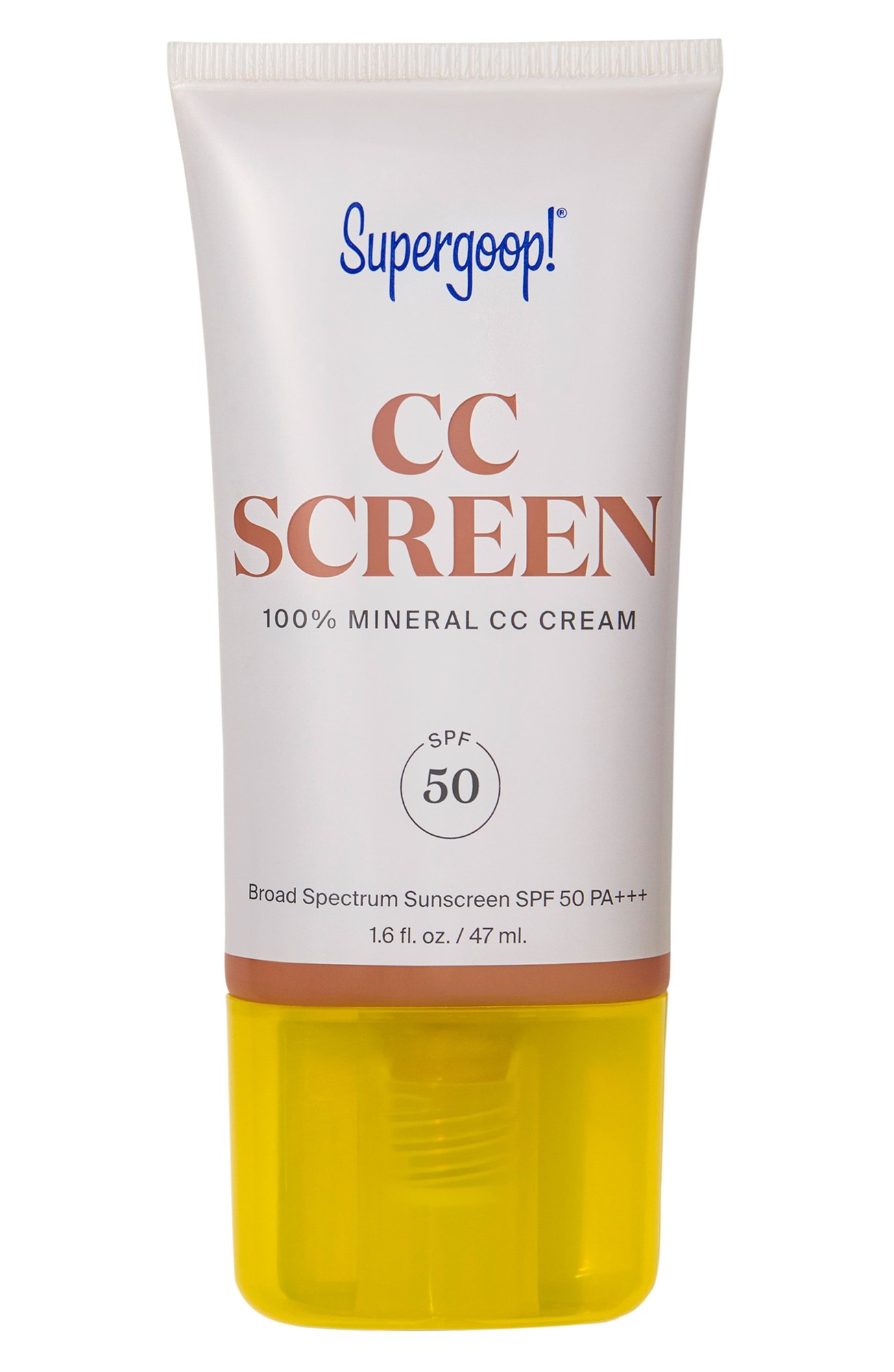 Cc screen 100 mineral cc cream spf 50 1.6 fl. oz. (various shades) - 346w - medium with warm ...