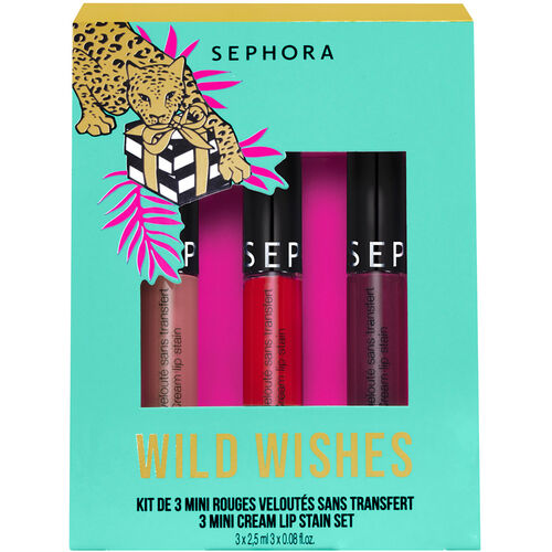 Sephora collection wild wishes cream lip stain set mini oleh Sephora ...