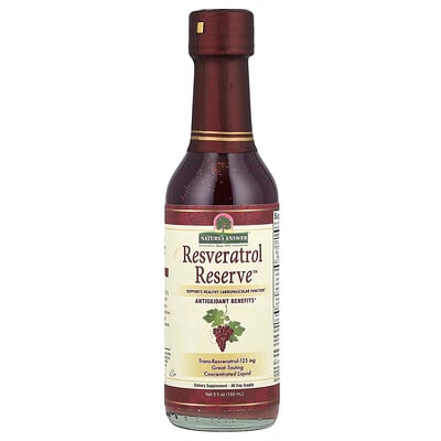 Nature's answer, resveratrol reserve™, 5 fl oz (150 ml) by Nature's ...