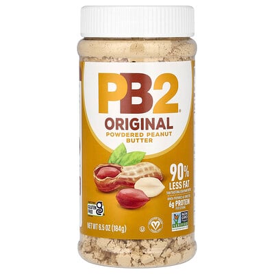 Pb2 foods, original powdered peanut butter, 6.5 oz (184 g) by Pb2 foods ...