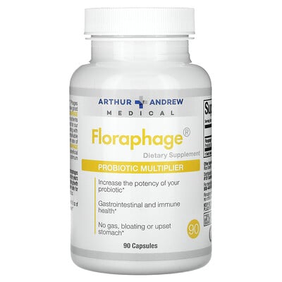 Arthur andrew medical, floraphage, probiotic multiplier, 90 capsules by ...