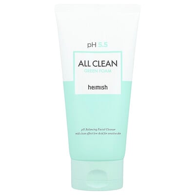 Heimish, all clean green foam facial cleanser, 5.29 oz (150 g) by ...