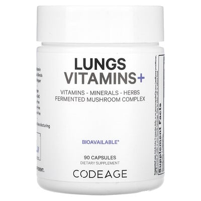 Codeage, lungs vitamins +, 90 capsules by Codeage : review - Vitamins & supplements ...