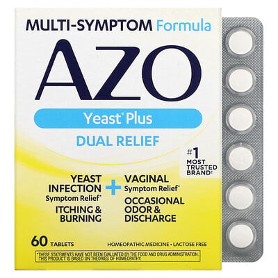 Azo, yeast plus, 60 tablets by Azo Reviews - Vitamins & supplements ...