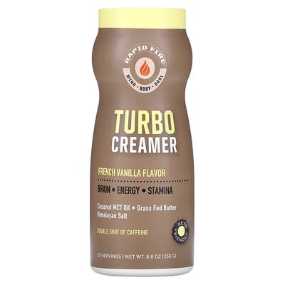 Turbo creamer, french vanilla , 8.8 oz (250 g) by Rapidfire : review ...