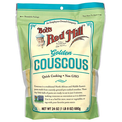 Golden couscous, 24 oz (680 g) by Bob's red mill Reviews - Canned ...