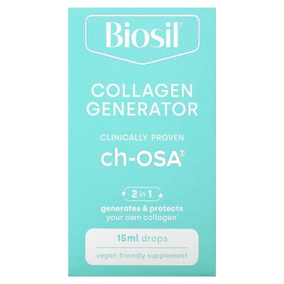 Ch-osa, collagen generator, 15 ml drops by Biosil Reviews - Vitamins ...