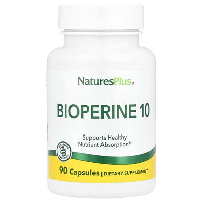 Bioperine 10, 90 capsules by Naturesplus : review - Vitamins ...
