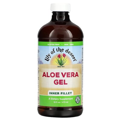 Aloe vera gel, inner fillet by Lily of the desert Reviews - Vitamins ...