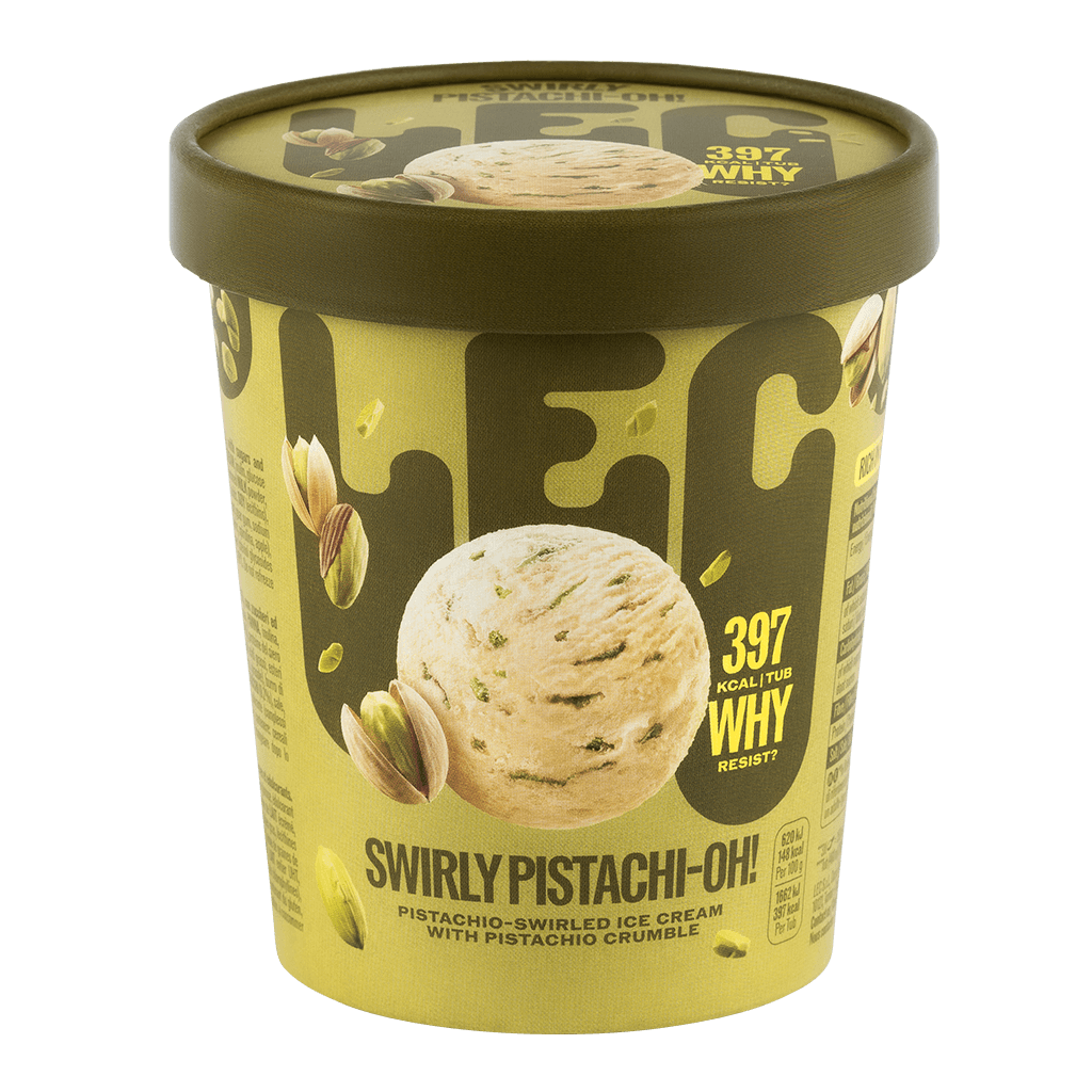Glace swirly pistachi-oh par Lec Avis - Surgelé - Try and Review