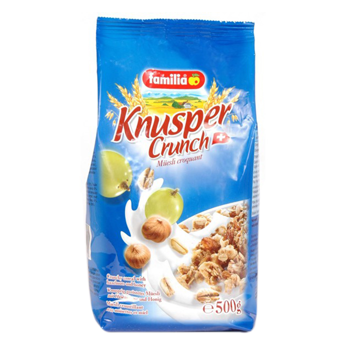 Knusper crunch muesli croquant by Familia : review - Sarapan ...