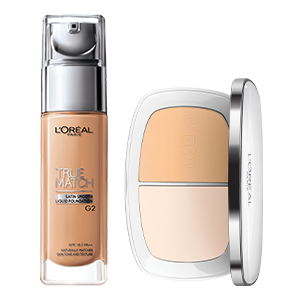 True match liquid foundation and true match pressed foundation by L ...